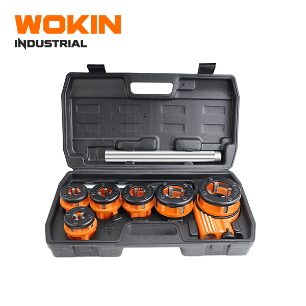 9 PCS PIPE THREADING SET - WOKIN TOOLS