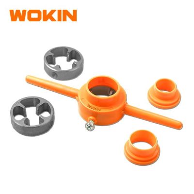 PVC PIPE THREADING SET 1/2”-3/4”-1” - WOKIN TOOLS